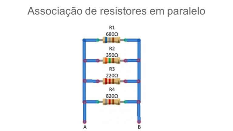 O que é associação de resistor em paralelo