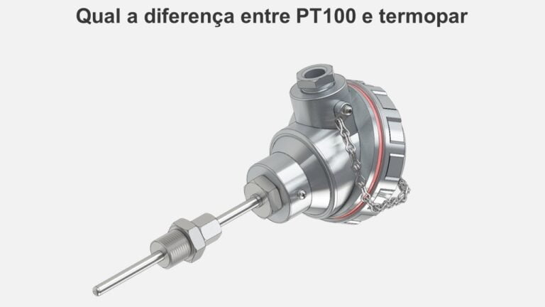 Qual a diferença entre pt100 e termopar