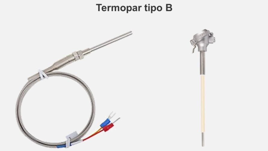 Para que serve um termopar tipo B e onde ele é usado