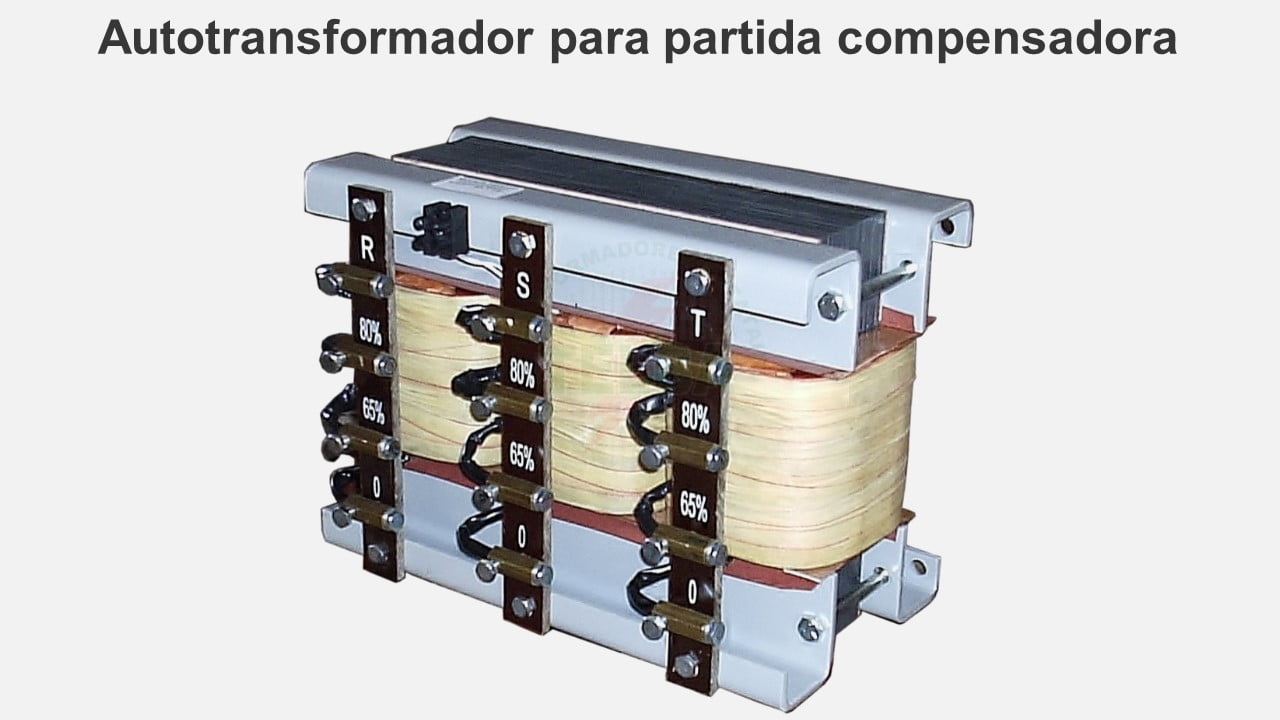 O que é chave de partida compensada e onde ela é usada