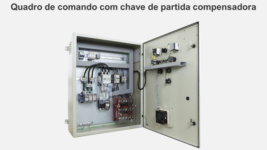 O que é chave de partida compensada e onde ela é usada